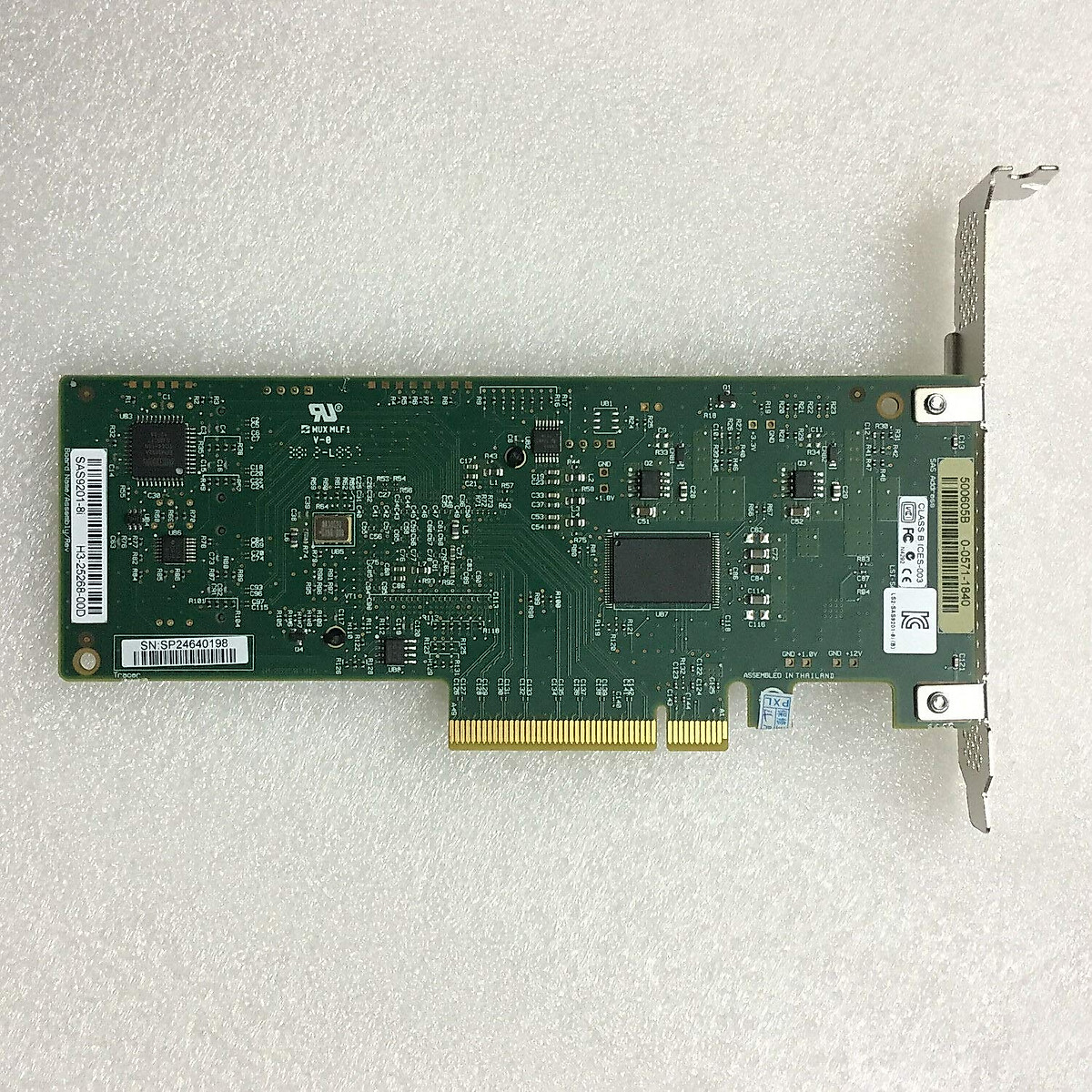 FidgetGear LSI SAS9201-8i 6Gbps SAS/SATA PCI-e Controller JBOD Card 9201-8i H3-25268-00D
