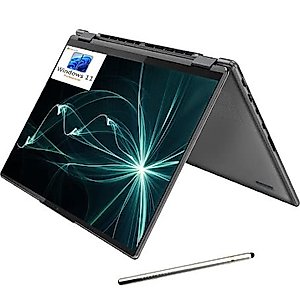 Lenovo Yoga 7i 2-in-1 Premium Laptop, 16" 2.5K Touchscreen, 12th Intel Evo Platform 12-Core i5-1240P, 8GB LPDDR5 RAM, 1024GB SSD, Intel Iris Xe Graphics, Backlit KB, FP, Win11 PRO