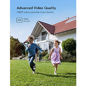 Nooie Baby Monitor and Outdoor Security Camera Bundle Set, 1080P HD WiFi Home Security Camera with Two-Way Audio, IR Night Vision, Motion &Sound Detection, IP66 Weatherproof, Compatible with Alexa