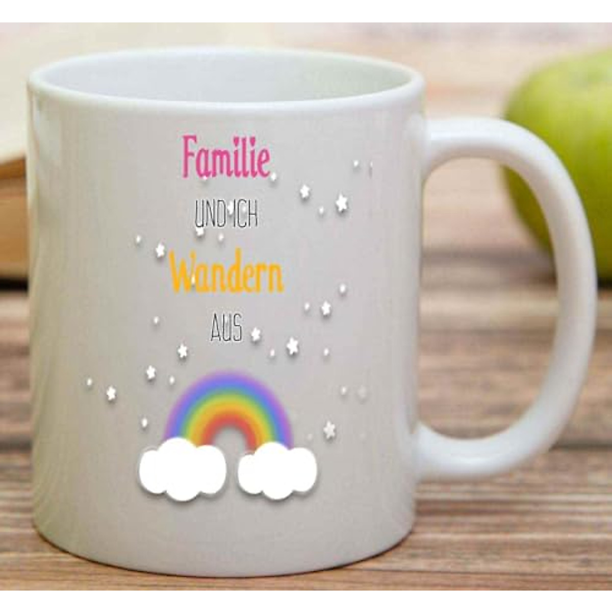 Inspirational - Emigration Quote Gift Idea for Daughter-in-laws on Graduation - Grey Multicolor Unisex Sweat 11 Oz White Ceramic Coffee Mug