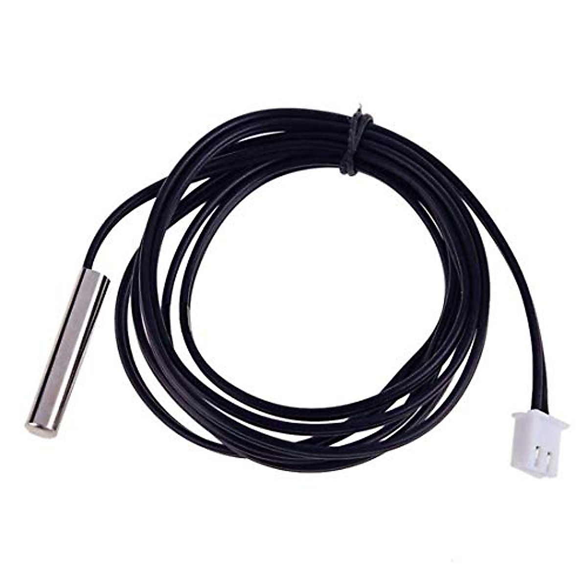 HiLetgo 6pcs NTC Temperature Sensor 5K + 10K 1% NTC B3950 Waterproof Probe Thermistor Accuracy Temperature Sensor Precision Temperature Probe 1M