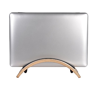 Docooler Samdi Natural Original Simple Wood Vertical Tablet Laptop iPad Desktop Stand Holder Display Stander for Apple MacBook Pro