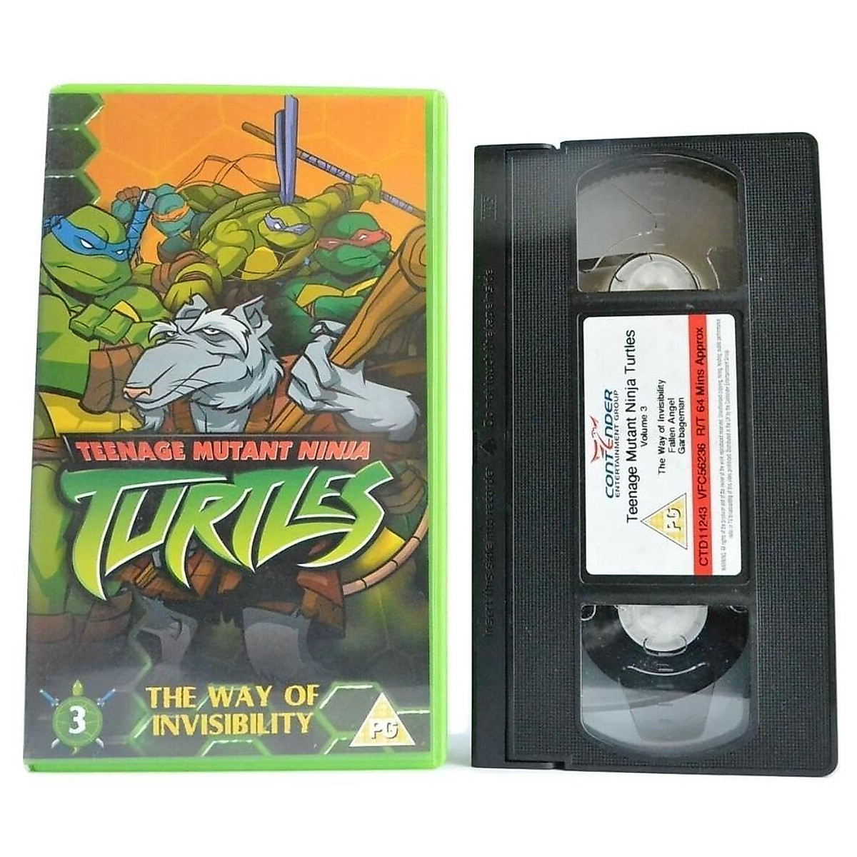 Teenage Mutant “Ninja” Turtles [Animation] Way Of Invisibility - Kid’s PG - VHS