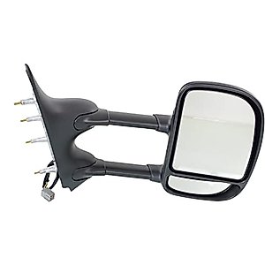 Garage-Pro Mirror Compatible with 2009-2014 Ford E-150, E-250, 2009-2016 E-350 Super Duty and E-450 Super Duty Towing, Passenger Side, Power Glass