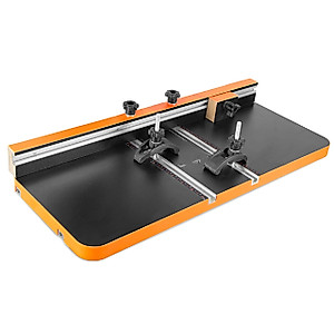 WEN DPA2513 24-by-12-Inch Drill Press Table with an Adjustable Fence and Stop Block