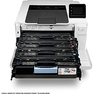 HP LaserJet Pro M254dw Wireless Color Laser Printer, Works with Alexa (T6B60A)