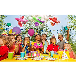 24 Packs Airplane Graduation Classroom Students Small Prize from Teacher,End of Year Summer Mini Pop for kids Fidget Party Favors