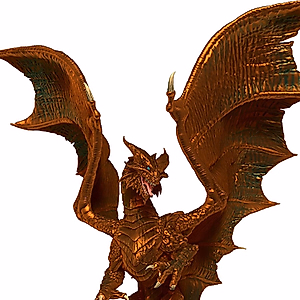 Dungeons & Dragons D&D Icons of The Realms: Adult Copper Dragon - Pre-Painted RPG Figure, Highly Detailed Miniature, Dungeons & Dragons