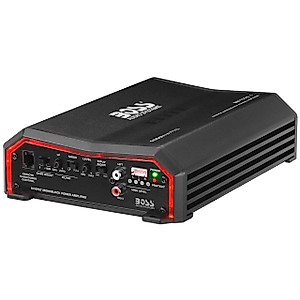 BOSS Audio Systems Elite BE1500.1 Monoblock Car Amplifier - 1500 Watts, 2 4 Ohm Stable, Class AB, Mosfet Power Supply, Great For Subwoofers