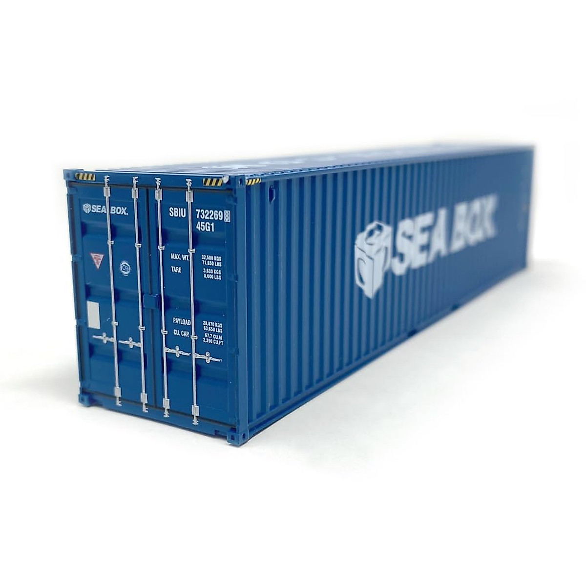 Sea Box Inc. HO Scale, 40' ISO Shipping Container