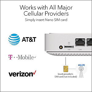 NETGEAR 4G LTE Broadband Modem (LM1200) – Use LTE as a Primary Internet Connection (Renewed)