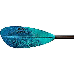 Carlisle Magic Plus Kayak Paddle with Polypropylene Blades and Wrapped Fiberglass Shaft, 230cm - Seaglass