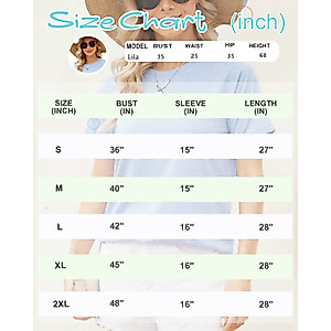 SURBEI Summer Shirts for Women Casual Crewneck Short Sleeve Tshirts,Loose Fit Raglan Tunic Shirts Tops,Light Green,X-Large