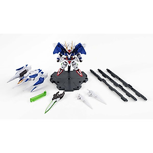TAMASHII NATIONS Bandai Nxedge Style 00 Gundam and 00 Raiser 00 Gundam Action Figure