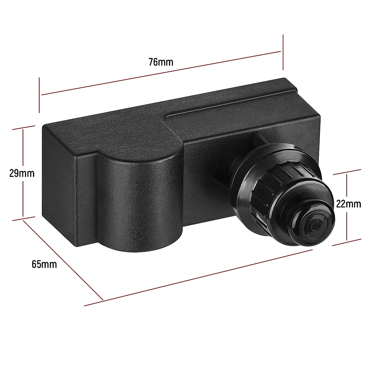 PatioGem Igniter Replacement, 2 Male Outlets, AAA Battery, Grill Igniter Replacement, Grill Igniters, Ignition, Ignite, Grill Ignitor, Pulse Igniter for Grill, Burner, Firepit and Other