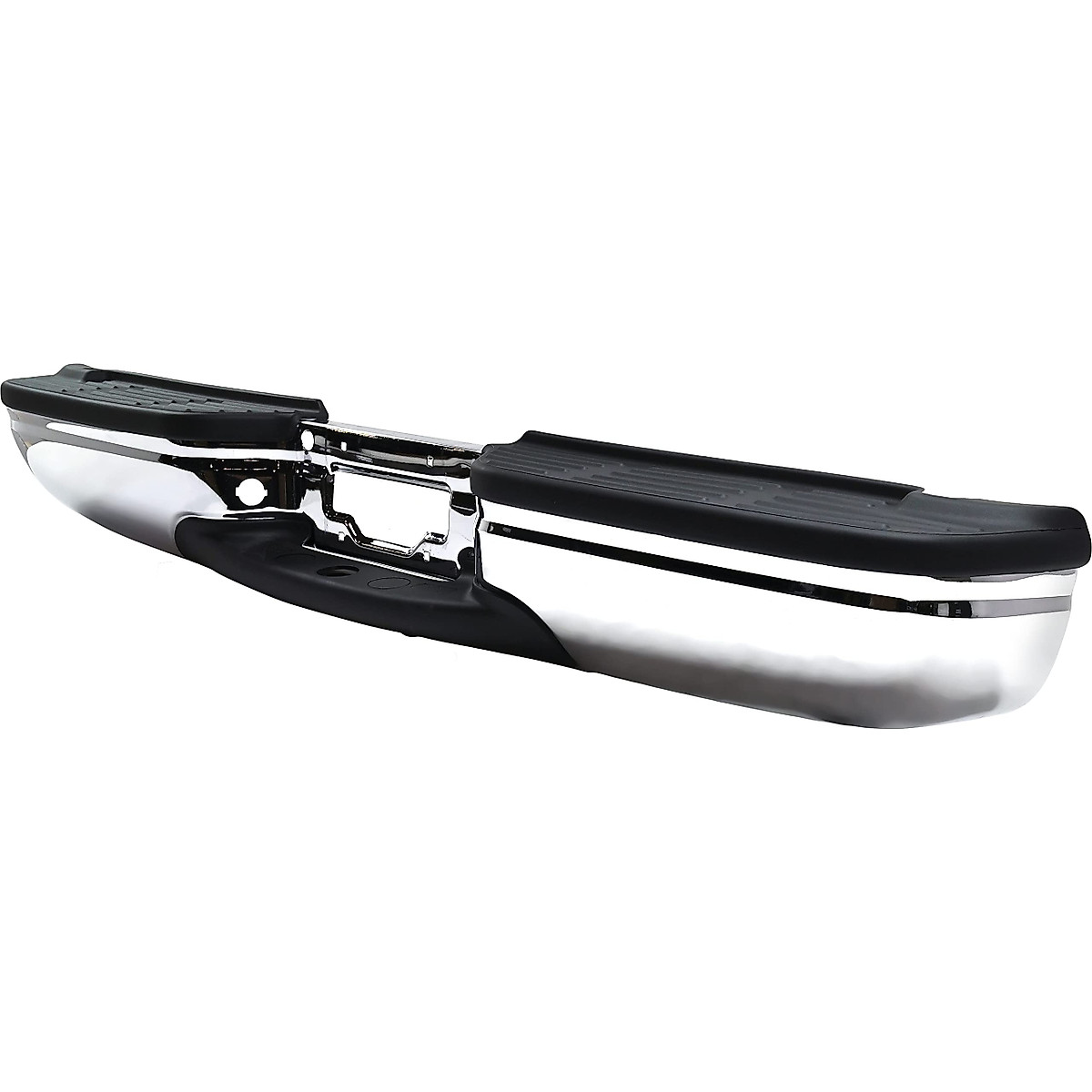 Evan Fischer Step Bumper Compatible with 1999-2007 Ford F-250 Super Duty & 1999-2007 Ford F-350 Super Duty Chrome Steel