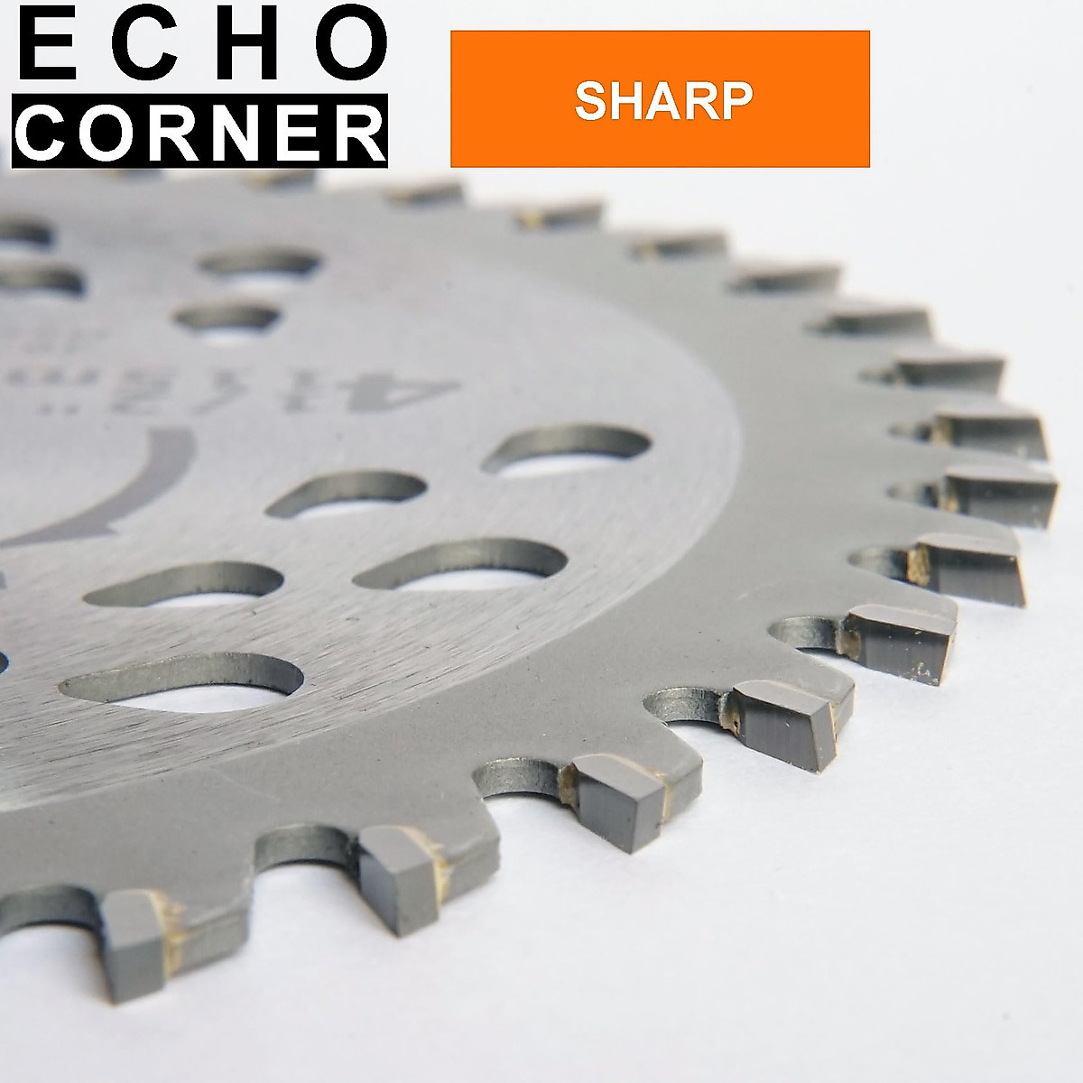 Echo Corner 2-Pack 4.5" Angle Grinder Saw Blade 7/8" Arbor Carbide TCT 40T Fast Fine Cut Trimming Ripping Crosscut Wood MDF Plastic