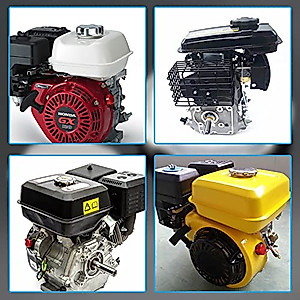 LDEXIN Metal Gas Fuel Cap Cover Chrome Tank Cap for 2kw - 8kw Petrol Generator, 92mm O.D.