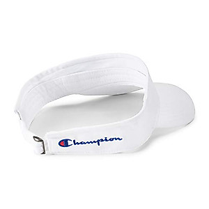 Champion mens Our Father Visor Headband, White, One Size US