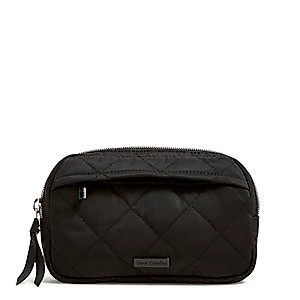 Vera Bradley Performance Twill Mini Belt Bag Sling Crossbody, Black