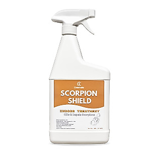 Cedarcide Scorpion Shield (Quart) Indoor Cedar Oil Pest Control Spray - Kills & Repels Scorpions and Other Pests Guaranteed - Pet Safe