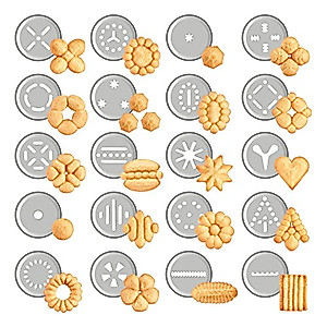 Tescoma Biscuit Maker/Cake Decorator, Metal Delícia