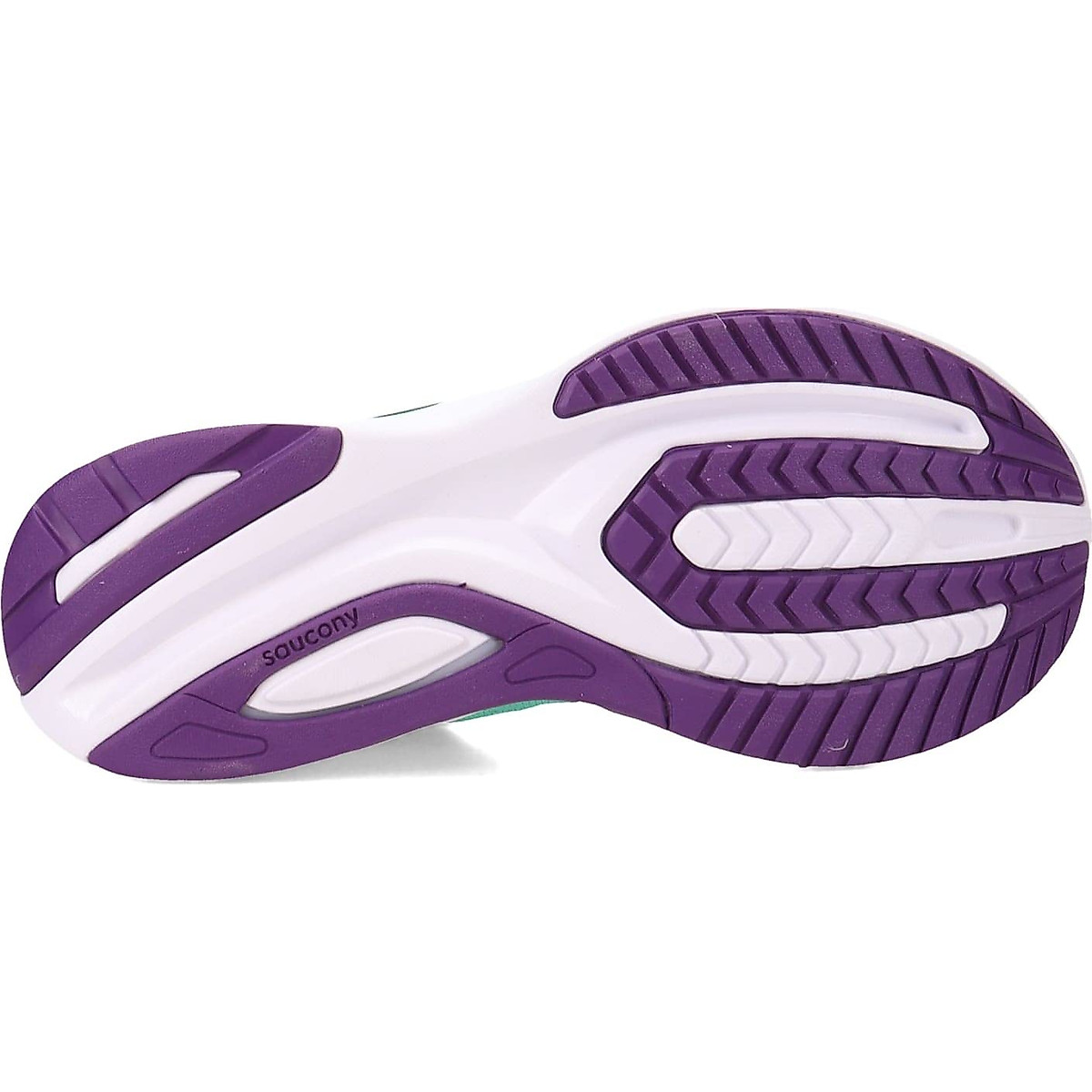 Saucony Women's Guide 15 Road Running Shoe, Cool Mint/Acid, 9.5 Wide