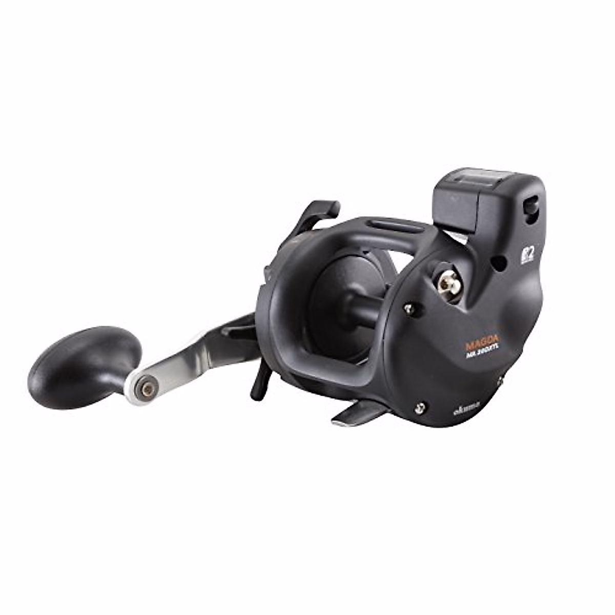 Okuma MA-20DLXT New Magda Linecounter Reel, Left Hand, Black