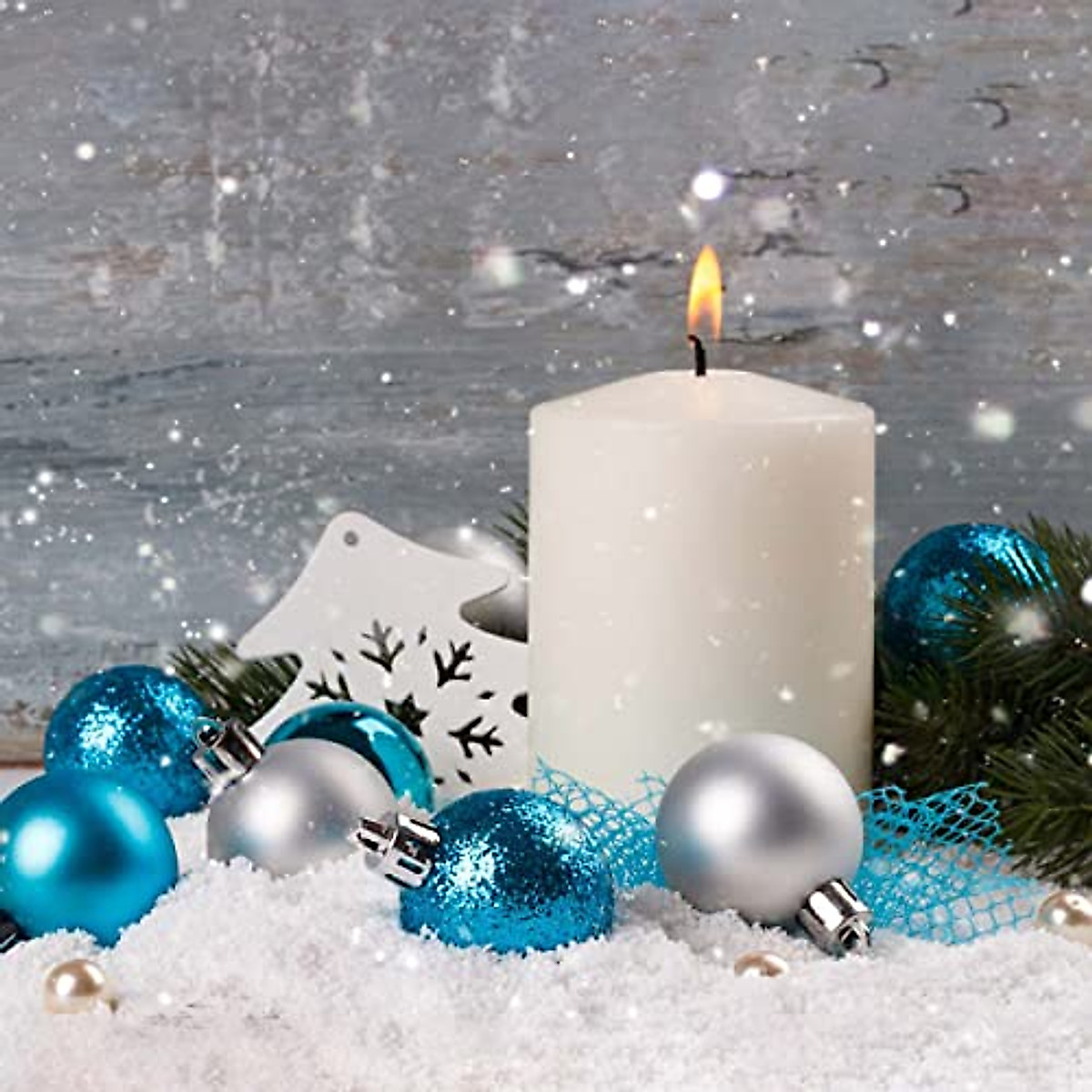 2x3 Inch White Pillar Candles, 12 Packs Unscented Dripless Cylinder Candles for Home, Wedding, Party, Dinner Table, 22 Hour Burn