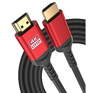 ALLEASA 50FT 4K HDMI Cable, High Speed with HDR10 & HDCP2.2, CL3 Rated for in-Wall Installation, Compatible with Roku TV, Laptop, PC, HDTV, Gaming Consoles