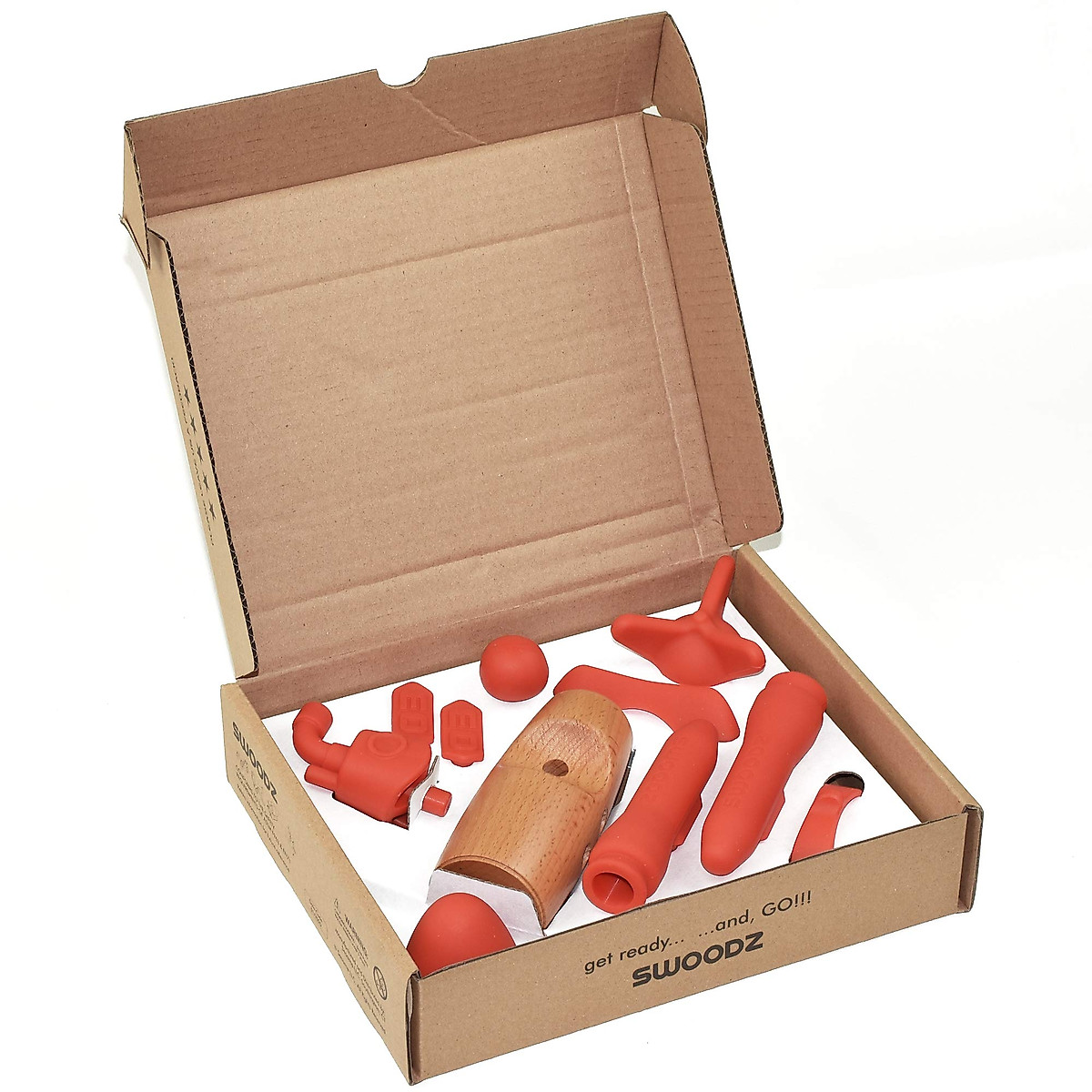 SWOODZ Wooden Toy Vehicles, Take Apart Submarine Rocketship Set, Assembly Wooden Toys, Wooden Submarine Rocketship Kit, STEM Learning Gifts for 3 4 5 6 Year Olds, Kids, Toddlers, Boys, Girls, Children