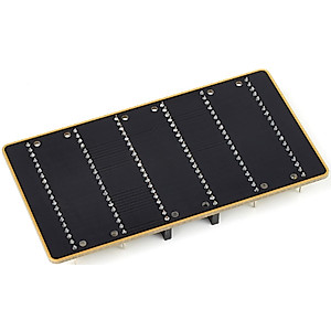 BFab Dual GPIO Expander for Raspberry Pi Pico,Two Sets of 2x20 Male Header for Connecting More Expansion Modules,Direct Attaching or Jumper Wires