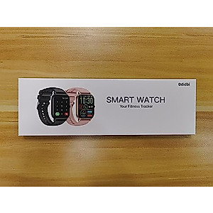 Ddidbi Smart Watch for Men Women(Answer/Make Calls), 1.85" HD Screen Fitness Watch with Sleep Heart Rate Monitor, 112 Sport Modes, IP68 Waterproof Activity Trackers Compatible with Android iOS(White)