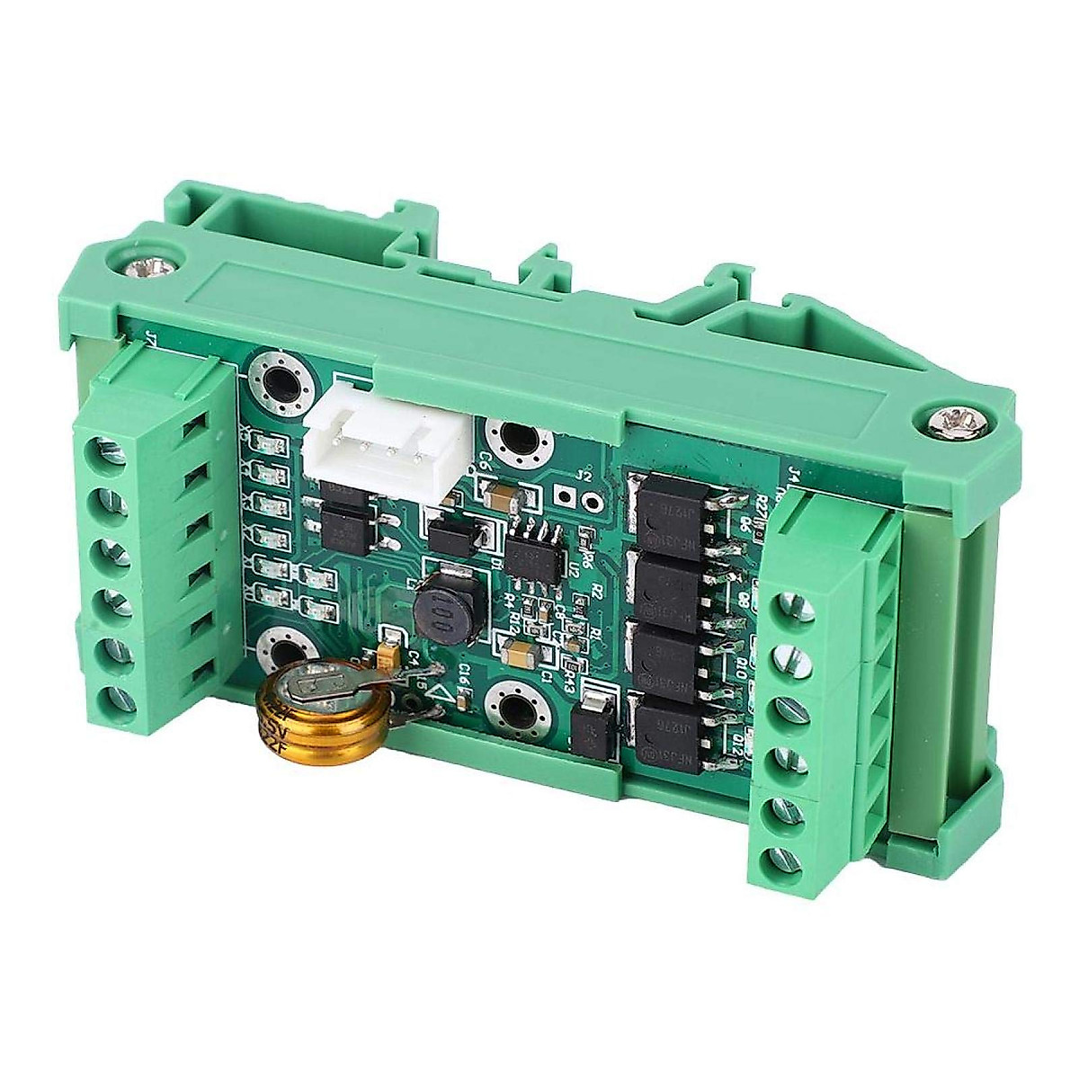 Programmable Controller, Module Control Board, Mini Programmable Controller DC 10~24V Industrial Control Board Logic Controller Module 8000 Steps for Industrial Supplies