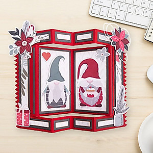 3D Card Shape Dies for Card Making, Storybook Folder Nested Rectangle Frame Cutting Die for Scrapbooking on Clearance Paper Crafting Decor DIY Album