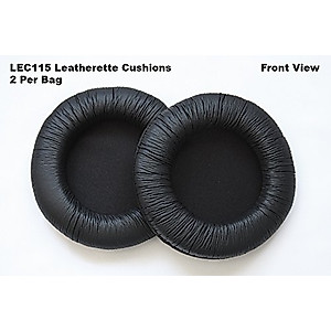 Scan Sound, Inc. 115mm Size Leatherette Headphone Cushions - Bag of 2