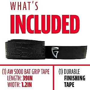 Franklin Sports Unisex Adult Black - Wet Franklin Sports Gator Grip Bat Grip Tape, Black, 1.2 mm US