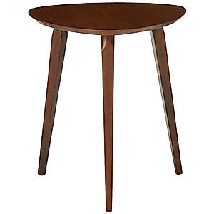 Christopher Knight Home Hoyt Wood End Table, Walnut, 20.08 in x 20.08 in x 22.05 in (D x W x H)
