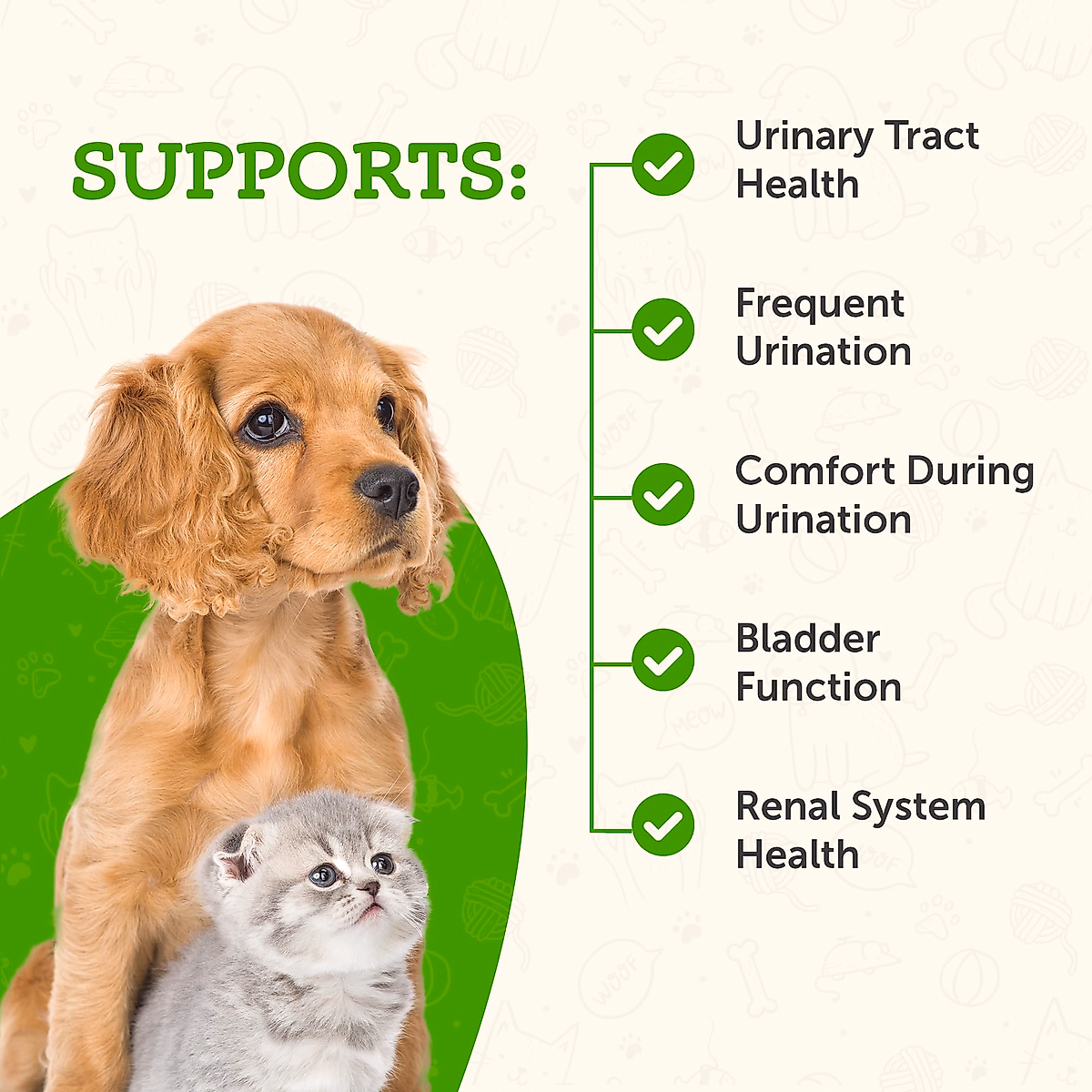 Animal Essentials Tinkle Tonic for Cats & Dogs - Dog & Cat Urinary Supplement, Urinary Support, Herbal Formula, Veterinarian Recommended - 2 Fl Oz