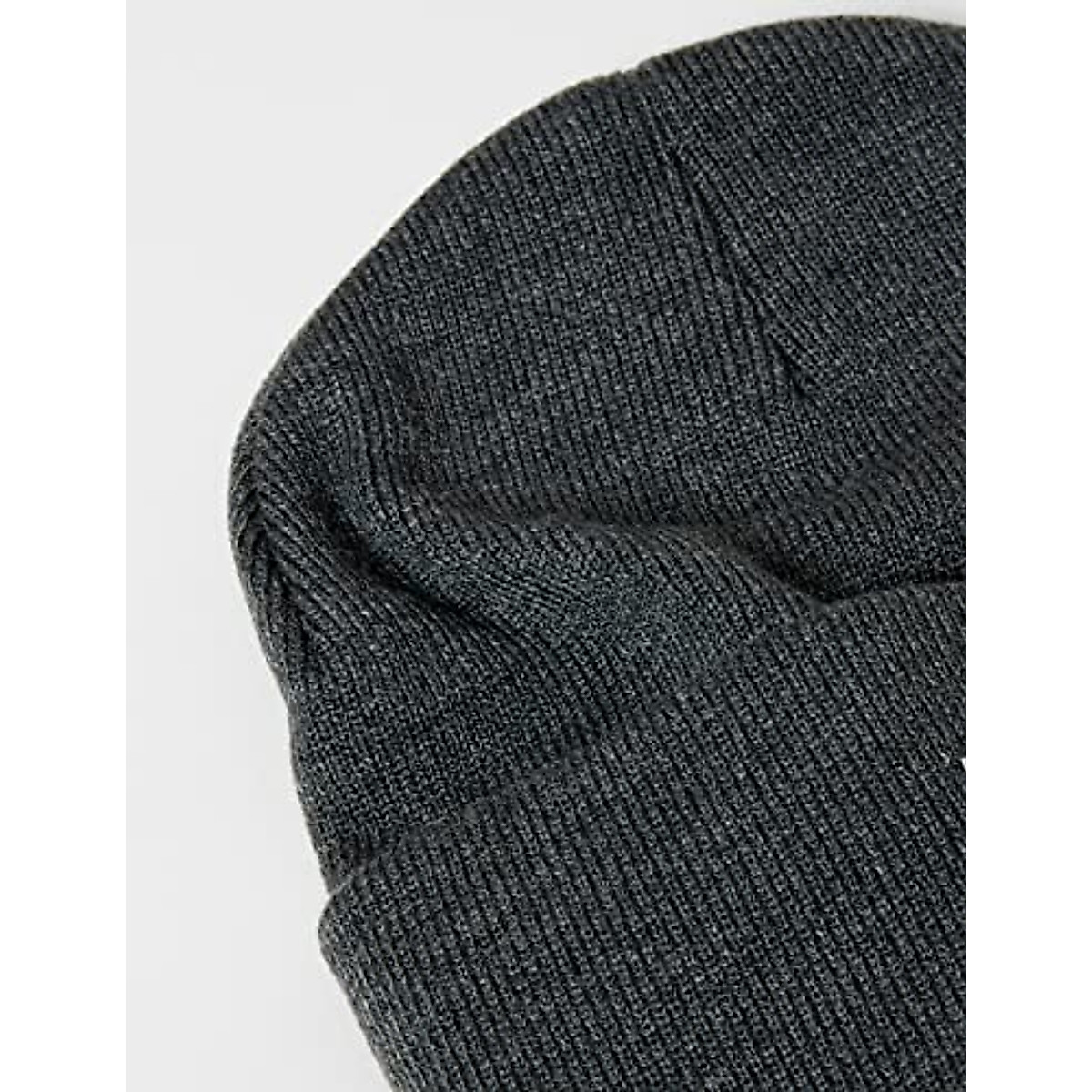 Carhartt Men's Knit Cuffed Beanie, Coal Heather, One Size