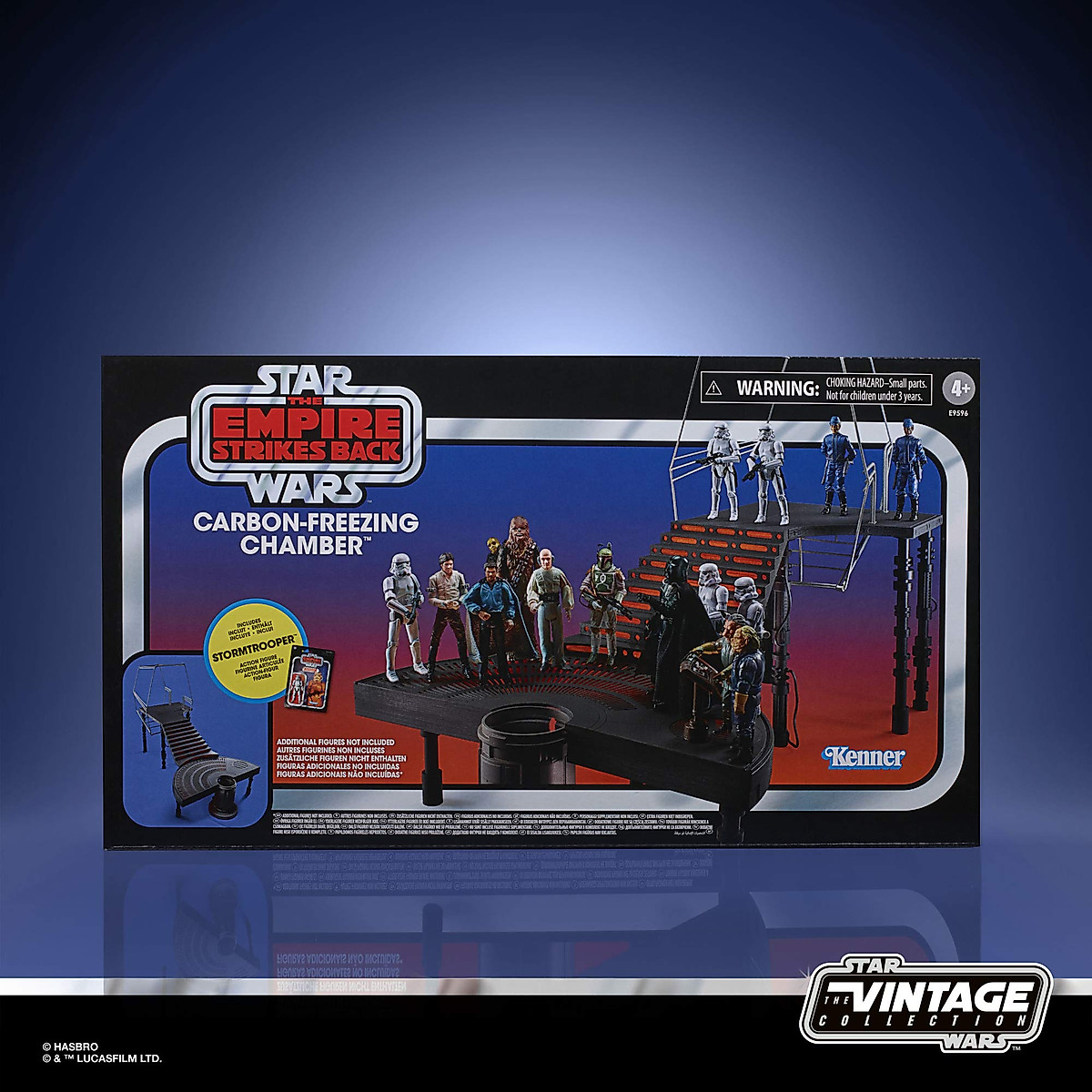 STAR WARS The Vintage Collection The Empire Strikes Back Carbon-Freezing Chamber Playset with Stormtrooper Action Figure,