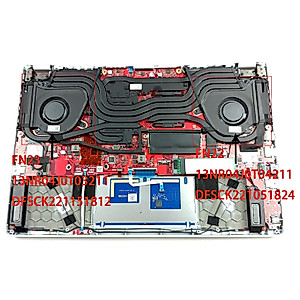 CPU GPU Cooling Fan for ASUS Zephyrus G15 GA503QC GA503QE GA503QM GA503QR GA503QS Zephyrus M16 GU603HE GU603HM GU603HR 12V 1A FN22 13NR04J0T04211 DFSCK221051824 FN23 13NR04J0T03211 DFSCK221151812