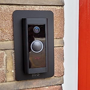 Wall Plate Compatible With RingWired Matt Finish Heavy Duty Perspex Plastic