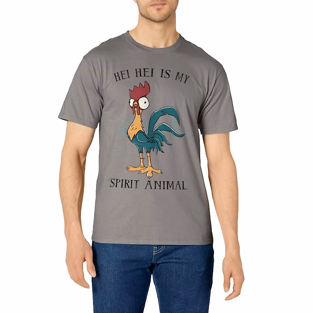 Disney Moana Hei Hei Is My Spirit Animal Portrait T-Shirt