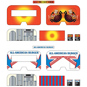 Walthers SceneMaster BBQ & Taco Food Trailers - Kit