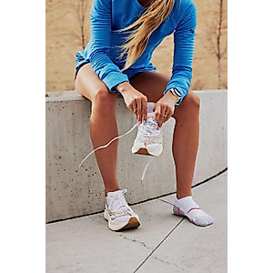 Saucony Women's RunDry Performance Heel Tab Athletic Socks, Available in S-L (8, 16, 24, Assorted Darks (8 Pairs), Small