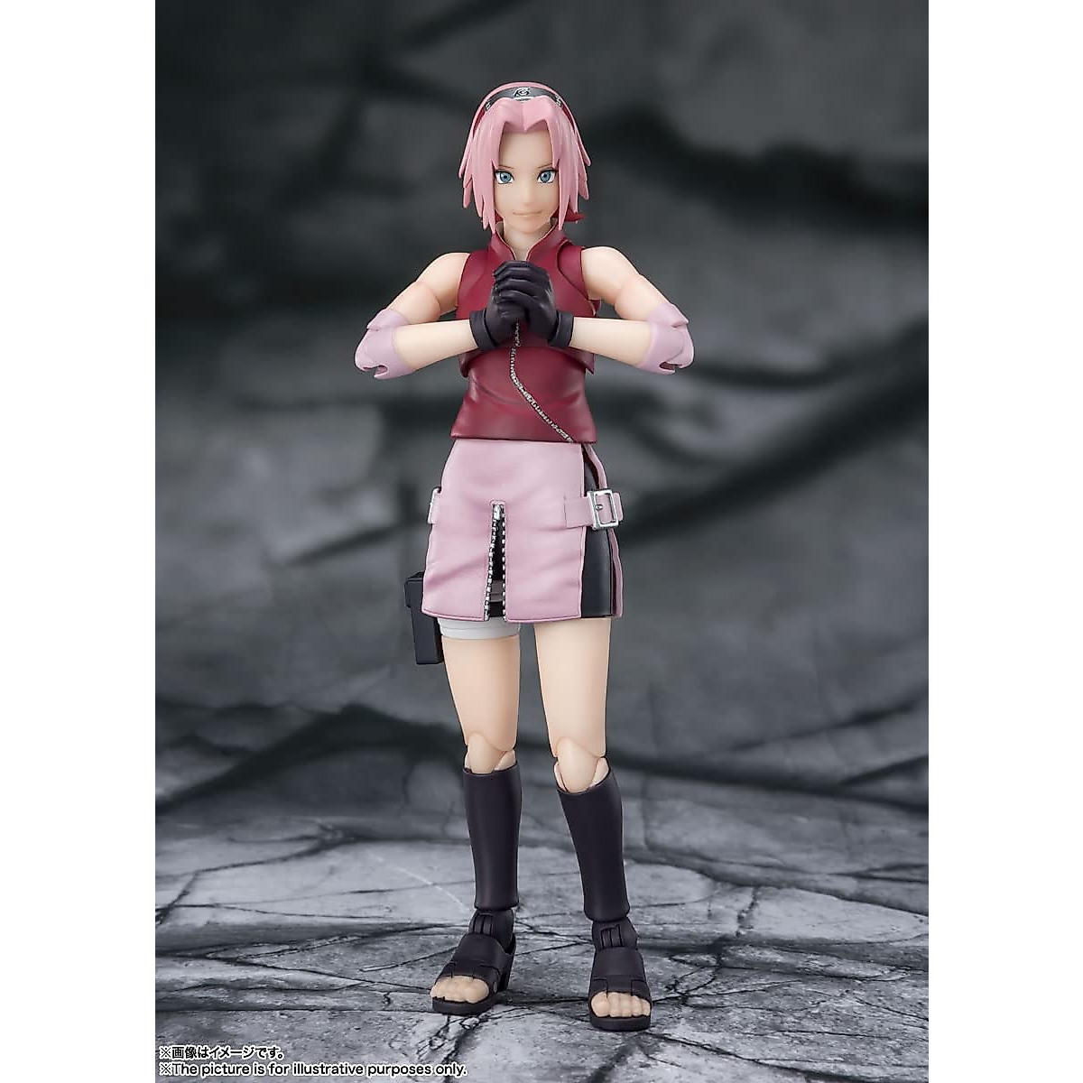 TAMASHII NATIONS - Naruto Shippuden - Sakura Haruno - Inheritor of Tsunade's Indominable Will, Bandai Spirits S.H.Figuarts Action Figure