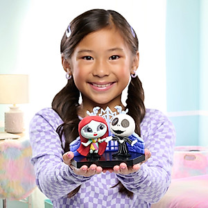 DOORABLES Disney Grand Entrance 3-inch Collectible Figures Jack Skellington and Sally, Kids Toys for Ages 5 Up, Amazon Exclusive by Just Play