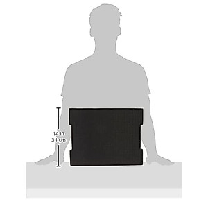 BOSCH Foam-101 Pre-Cut Foam Insert 102 for use with L-Boxx1, Part of Click and Go Mobile Transport System, Gray