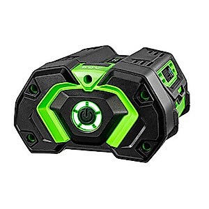 EGO Power+ SNT2112 Peak Power Snow Blower with Steel Auger - 5.0Ah Battery and Dual Port Charger Included, Black & BA2800T 56-Volt 5.0 Ah Battery with Upgraded Fuel Gauge (3rd Generation)